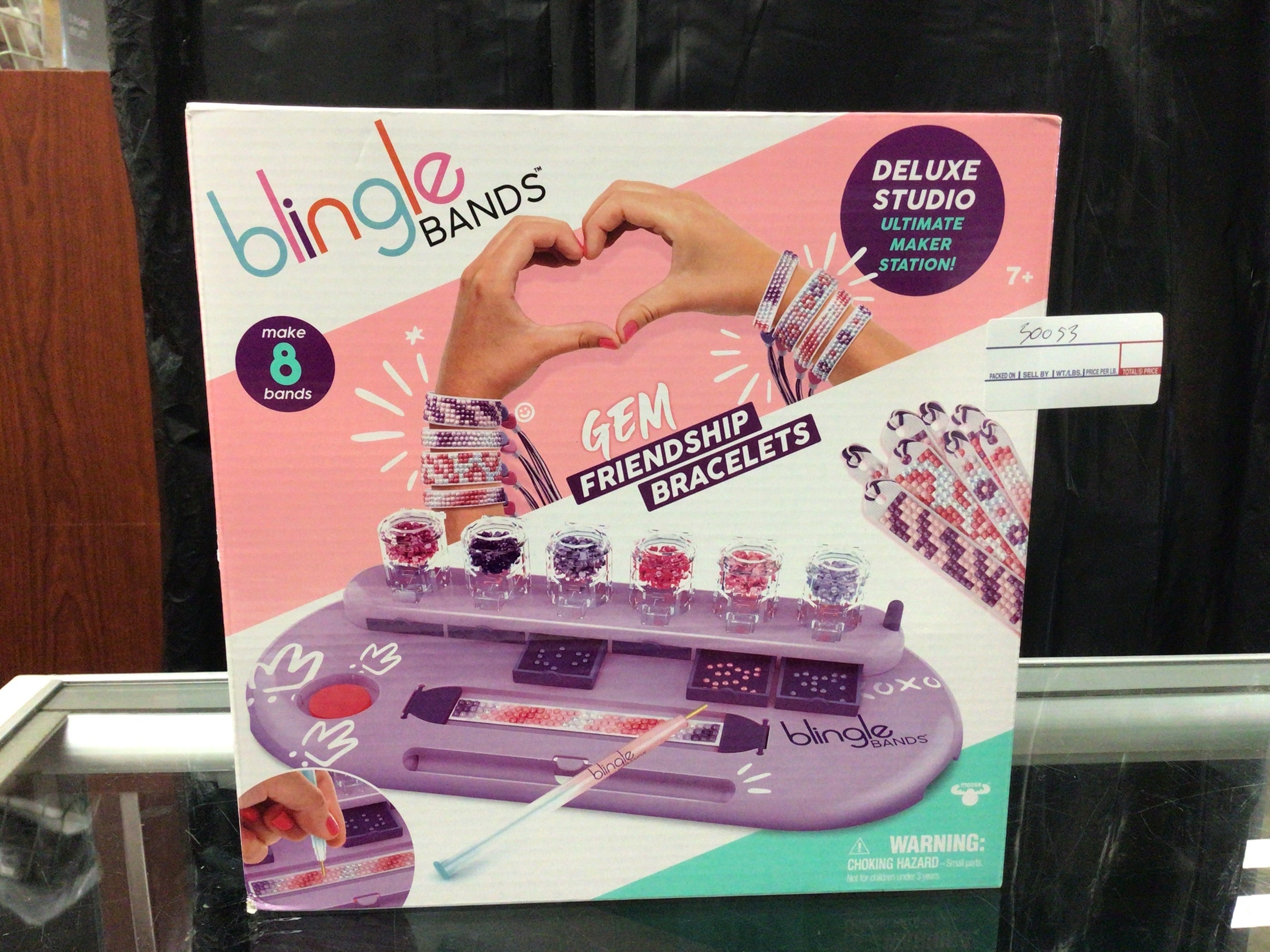 30053 Blingle Bands DIY Gem Friendship Bracelet, 8 Band Deluxe Studio ...